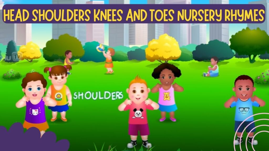 Easy | Head Shoulders Knees and Toes Nursery Rhymes - Mind World Academy